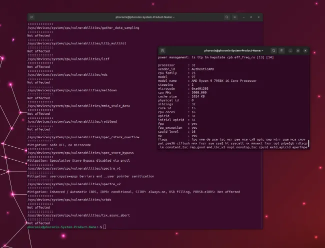 Benchmarking The Performance Impact To AMD Inception Mitigations - Phoronix