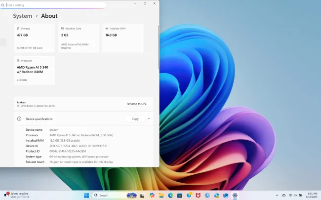 AMD Ryzen AI 5 340 Windows 11 vs. Ubuntu Linux Performance For Budget ...