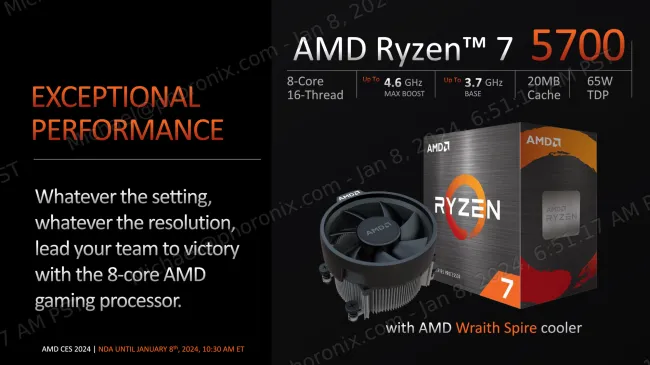 AMD Introduces Ryzen 8000G Series & Even New Ryzen 5000 Series CPUs ...