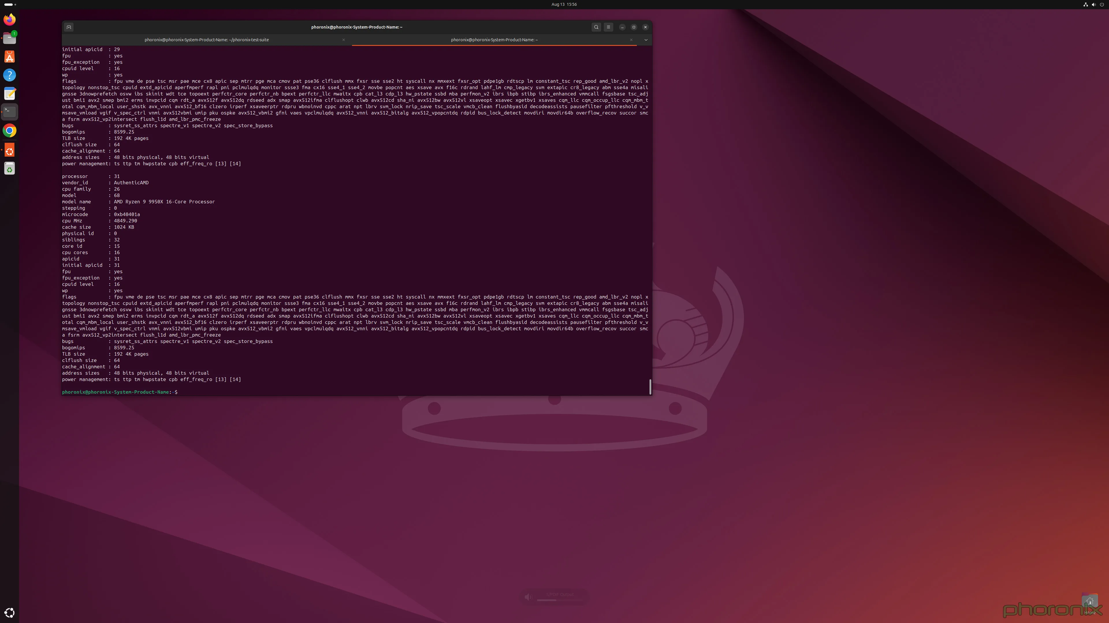 [Phoronix] AMD Ryzen 9 9950X & Ryzen 9 9900X Deliver Excellent Linux Performance Image (Amd ...