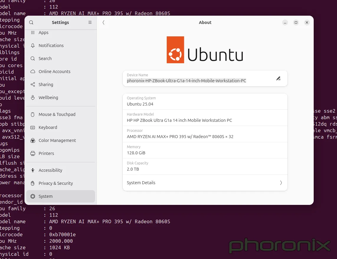 [Phoronix] AMD Ryzen AI Max+ PRO 395 Linux Benchmarks: Outright Incredible Performance Image ...