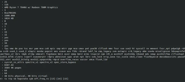 AMD Ryzen 7 7840U Performance Benchmarks On Linux: Great Uplift For Zen ...