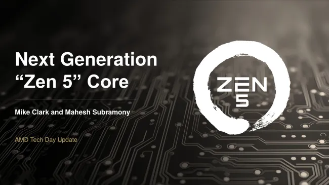AMD Reveals More Zen 5 CPU Core Details Review - Phoronix