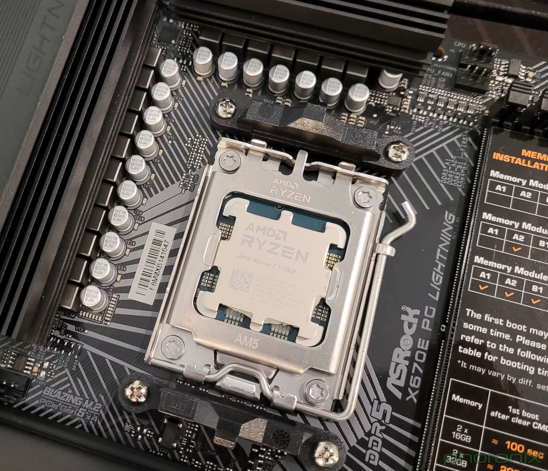 [Phoronix] ASRock X670E PG Lightning - Nice AMD Zen 4 Motherboard For ...