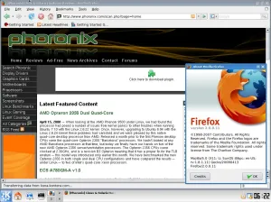 BeleniX 0.7 OpenSolaris Desktop - Phoronix