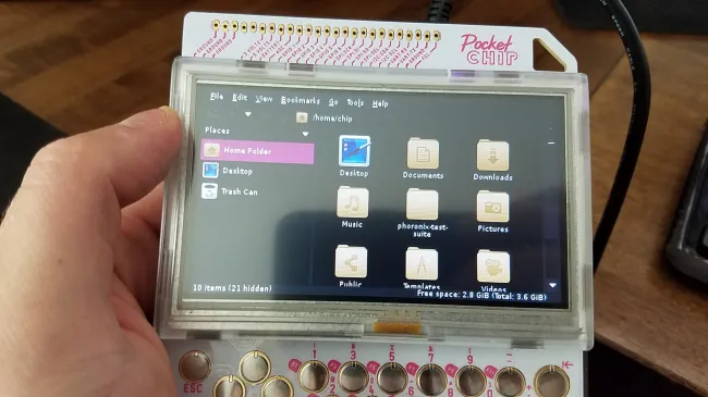 Pocketchip Shipping In Mass Next Month Makes Fun 69 Debian Linux