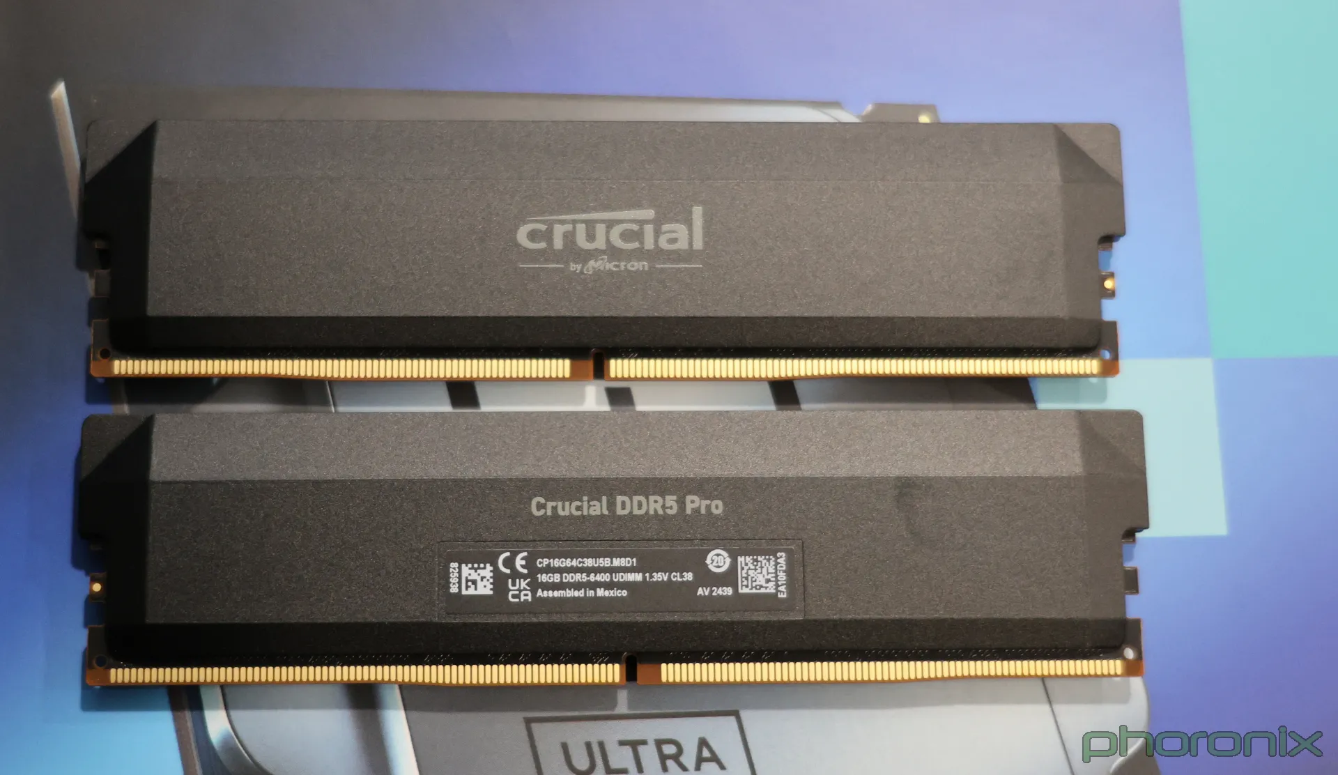 [Phoronix] Crucial Pro DDR5-6400 32GB Kit Performance With Intel Arrow ...