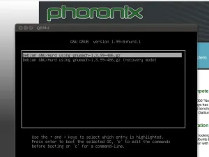 Test Driving GNU Hurd, With Benchmarks Against Linux - Phoronix