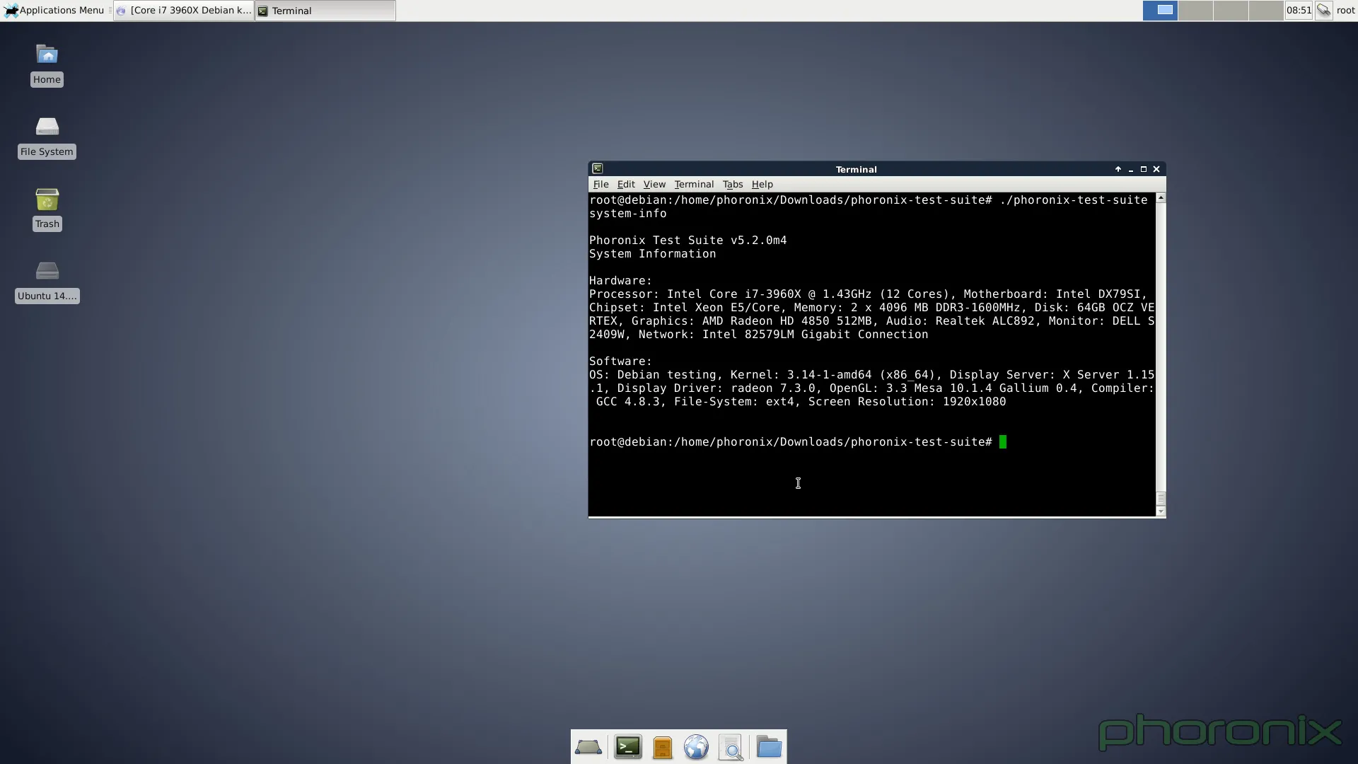 Phoronix Debian Testing Freebsd 100 Vs Linux 314 Kernels Image Debian Testing Benchmark 