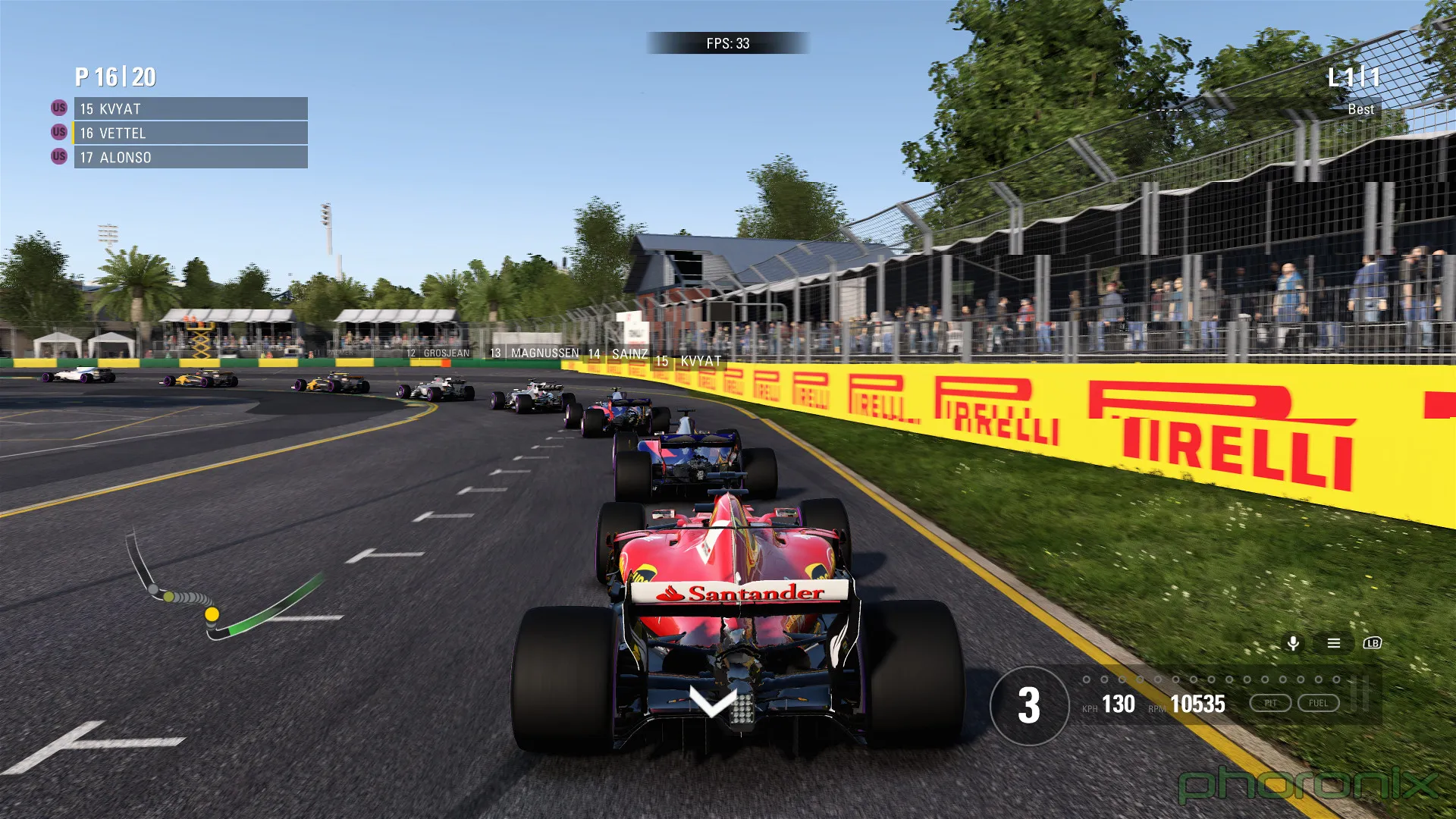 [Phoronix] F1 2017 On Linux With 23 Graphics Cards, NVIDIA + AMDGPU-PRO ...