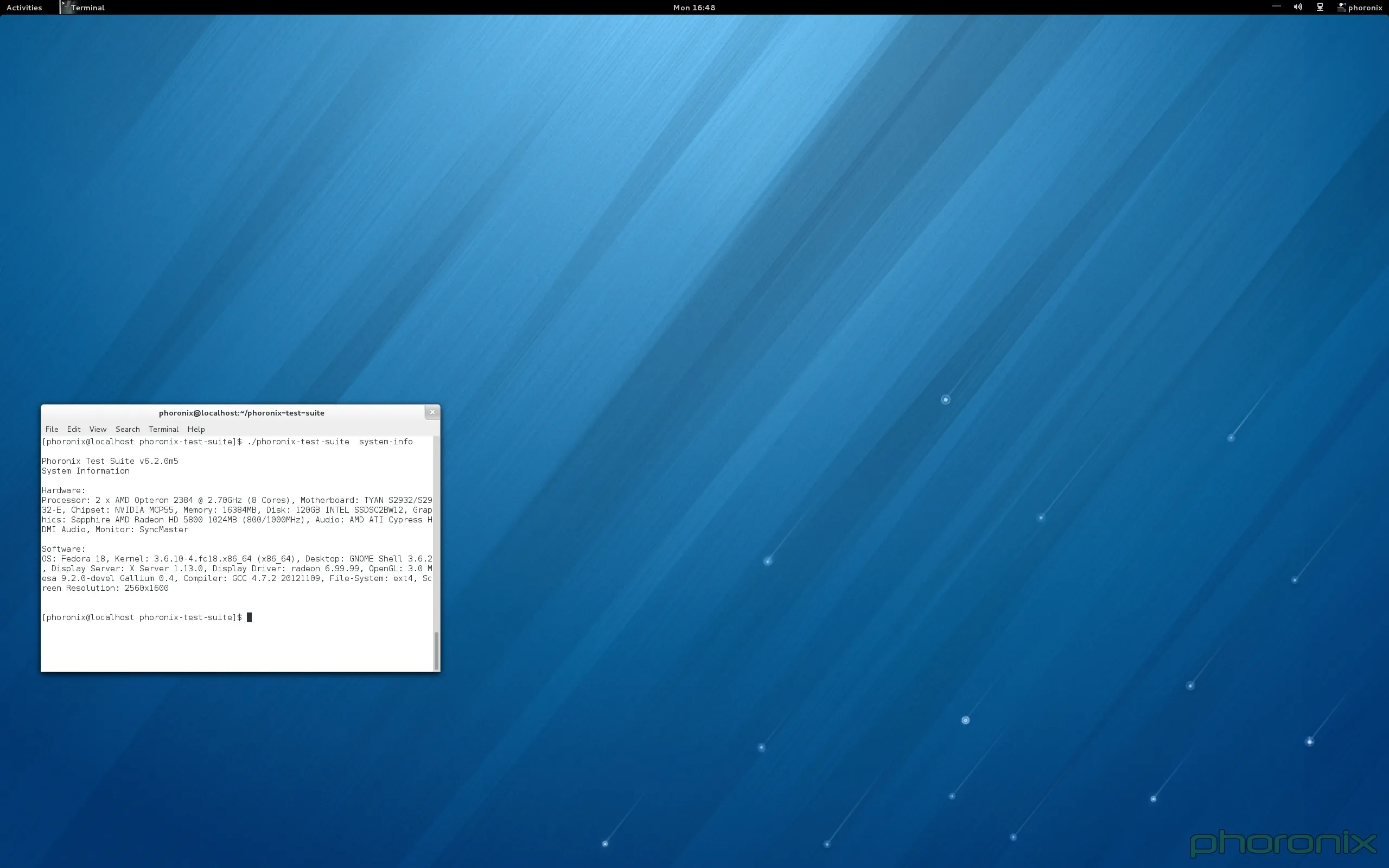 Fedora 18 Desktop