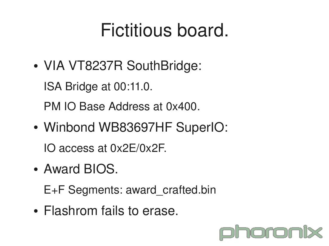 [Phoronix] How To Reverse Engineer A Motherboard BIOS Image (Coreboot ...