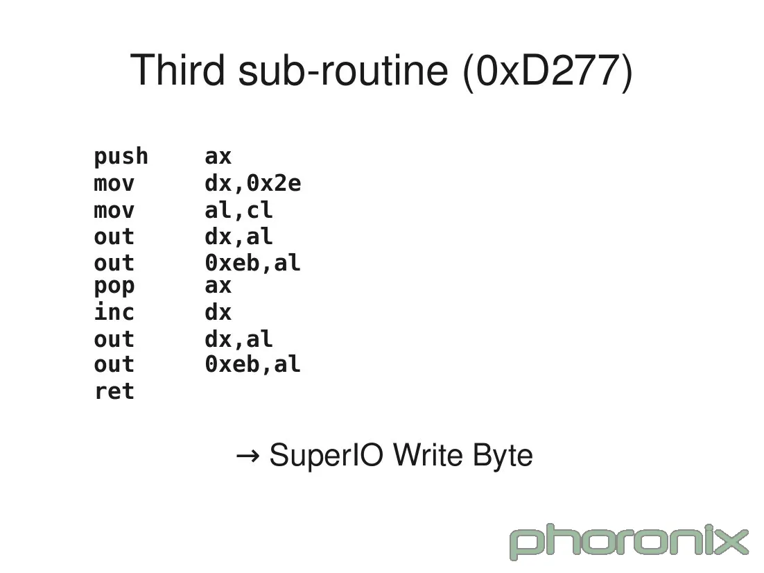 [Phoronix] How To Reverse Engineer A Motherboard BIOS Image (Coreboot ...