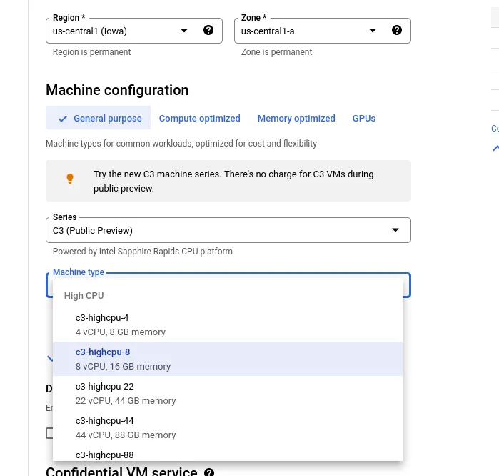 Intel Sapphire Rapids Performance With Google Cloud Compute Engine C3 ...