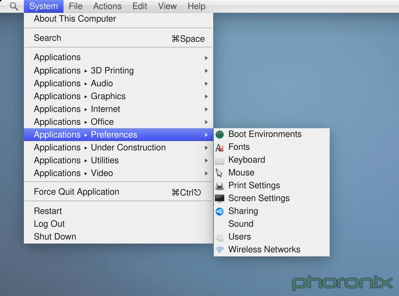 [Phoronix] Running The macOS-Inspired, FreeBSD-Powered helloSystem v0.8 ...