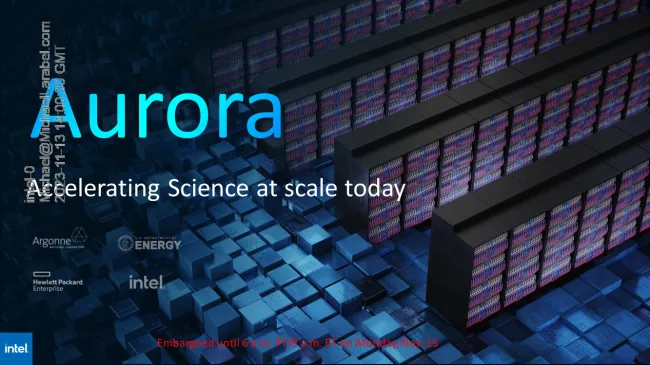 Intel Talks Up Granite Rapids, Falcon Shores & Their Open Software ...