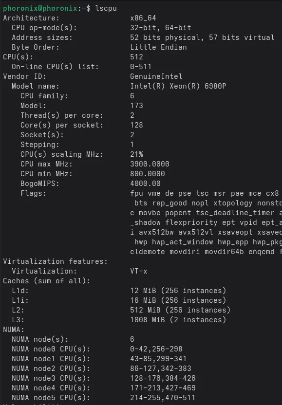Revisiting The SNC3 vs. HEX Mode Performance With Intel Xeon 6 Granite ...