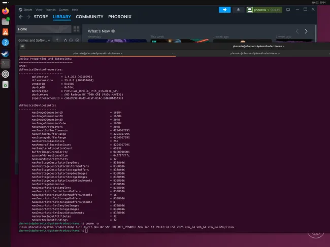 AMD Radeon On Linux 6.13 + Mesa 25.0-devel vs. NVIDIA R565 Linux Graphics/Gaming Performance ...