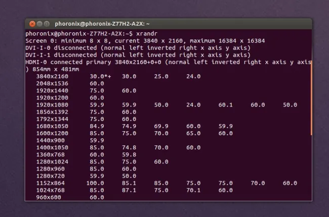 Ultra HD 4K Linux Graphics Card Testing - Phoronix