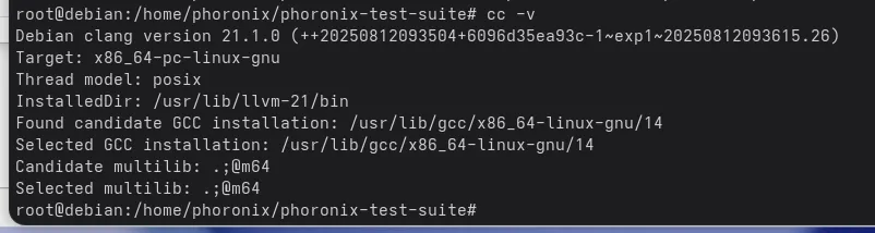 LLVM Clang 21 Compiler Helping Squeeze More Performance On 5th Gen AMD ...