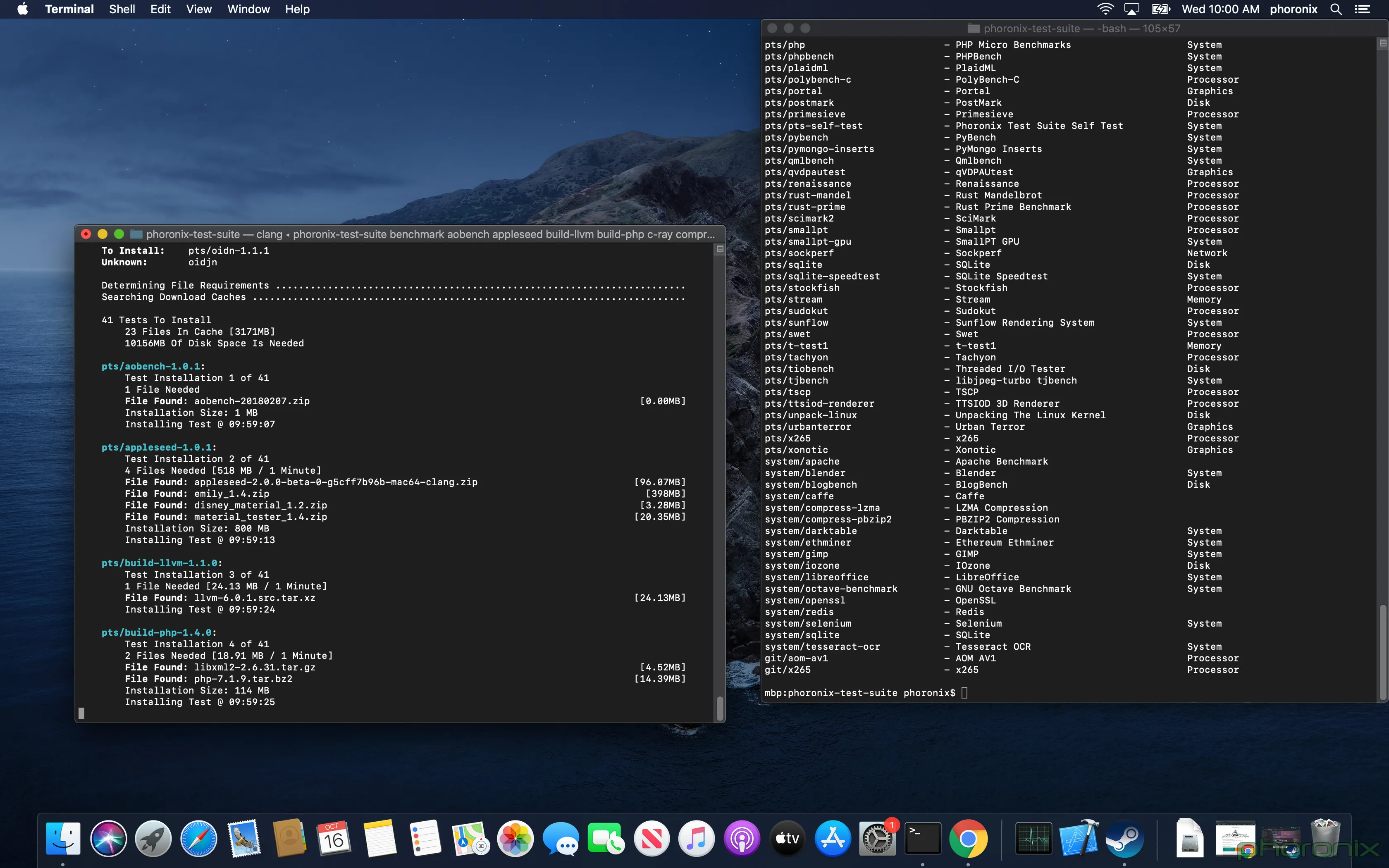 [Phoronix] Apple macOS 10.15 vs. Windows 10 vs. Ubuntu 19.10 ...