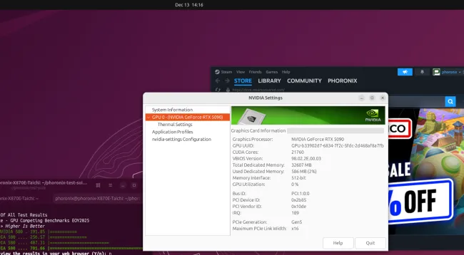 AMD Radeon RX 9000 Series vs. NVIDIA GeForce RTX 50 Open-Source Linux Performance For 2025 ...