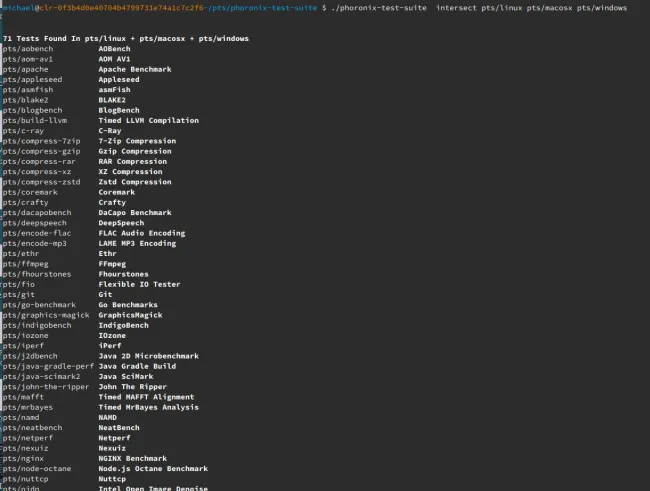 Phoronix Test Suite 94 Released With More Features For Open Source Cross Platform Automated