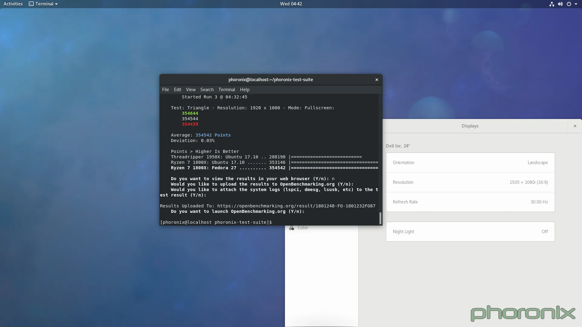 Phoronix The Fastest Linux Distribution For Ryzen A 10 Way Linux Os Comparison On Ryzen 7 