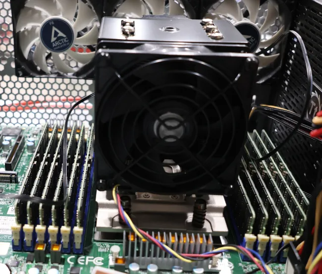 SilverStone XE360-SP5 & XE04-SP5 For Cooling AMD EPYC 9004/9005 4U Servers Review - Phoronix