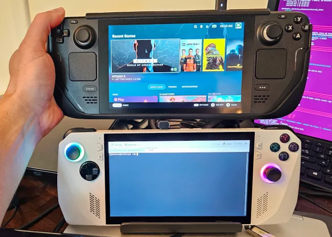Steam Deck vs. ASUS ROG Ally Arch Linux Gaming Performance - Phoronix