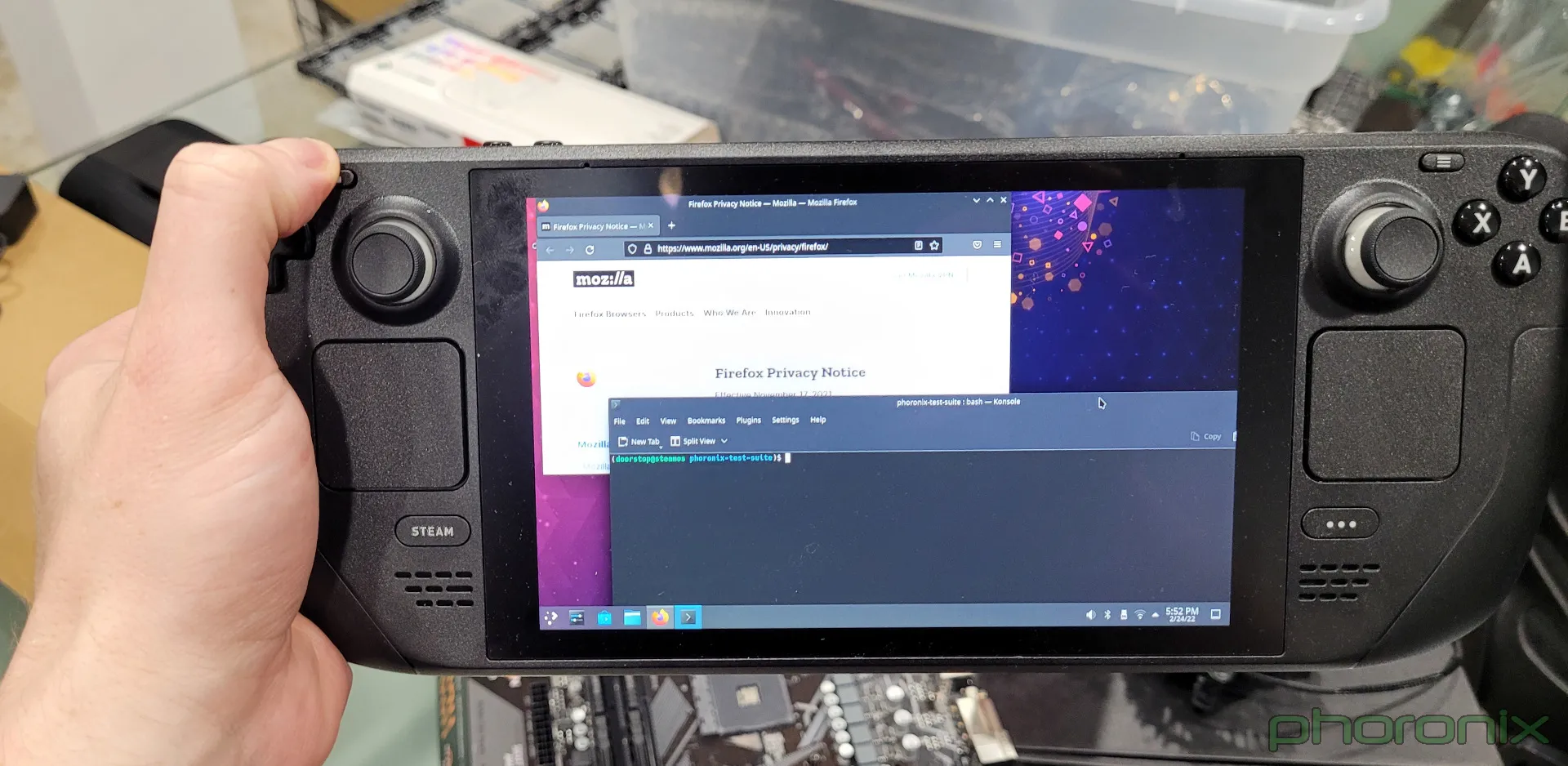 [Phoronix] For Linux Enthusiasts Especially, The Steam Deck Is An ...