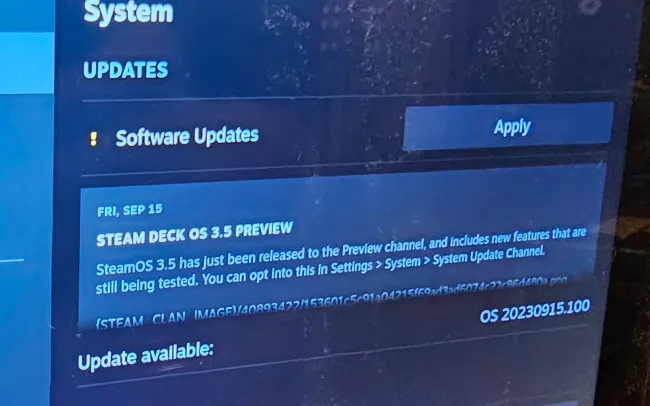 Steam Os Desktop Major Steam Deck Update Adds New Performance Options,