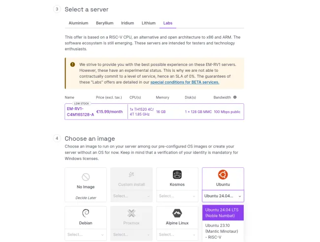 RISC-V Performance On Ubuntu 24.04 LTS With Scaleway's EM-RV1 - Phoronix