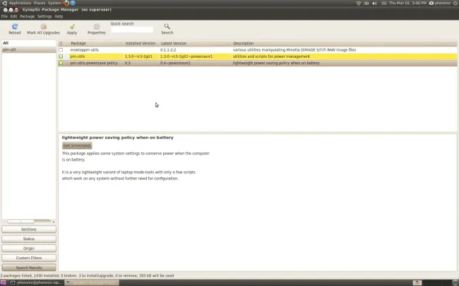 Testing The Power Management Of Ubuntu 10.04 - Phoronix